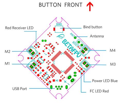 F3 Evo Brushed Flight Controller Frsky Rx Betafpv Hobby