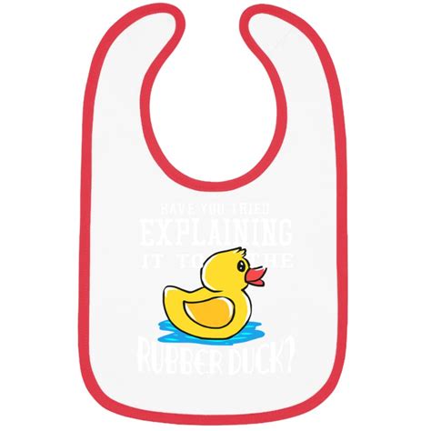 duck quack funny programming rubber duck for debugger coder men 388