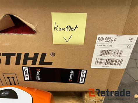 Stihl Rmi P Robotklipper Stihl Rmi P Robotic Mower Til Salg P Retrade Kan Du K Be
