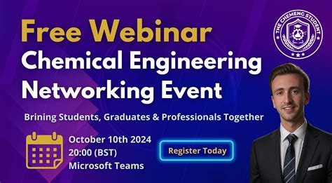 chemical engineering free networking webinar share your story