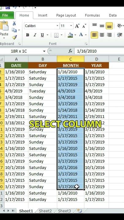 Excel Interview Question Day Month Year In Excel Excel Exceltips