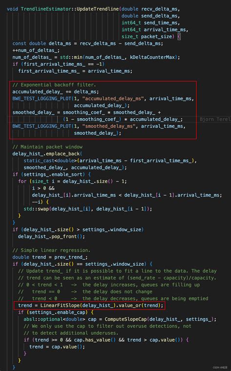webrtc gcc 拥塞控制算法（tfb gcc） csdn博客