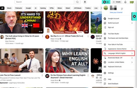 Youtube怎么设置中文？油管界面、字幕中文设置教程油管怎么设置中文自动翻译 Csdn博客