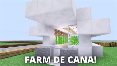 A Minha Nova Farm De Cana De A Ucar Rende Muito Minecraft Rankup Youtube