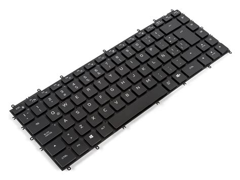 Dell Xpv5f Alienware M15 R5 R6 R7 Spanish Rgb Backlit Keyboard Black