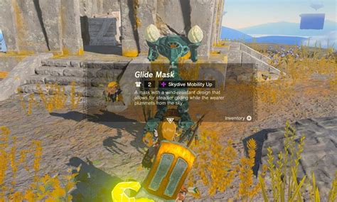 Zelda Tears Of The Kingdom How To Get Glide Mask Games Fuze