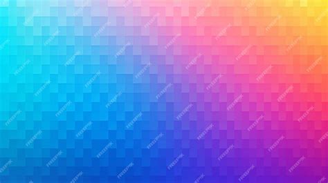 Premium Photo Beautiful Perfect Pixel Art Gradient Color Dithering