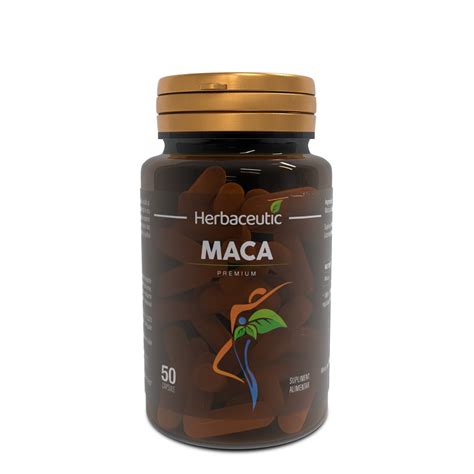 Maca Premium 50 Capsule Herbaceutic Farmacia Tei Online