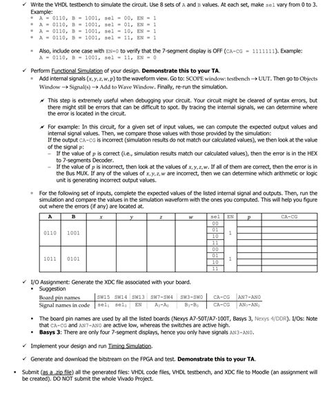 Idl Coding Refer To The Tutorial Vhdl For Fpgas For A List Of