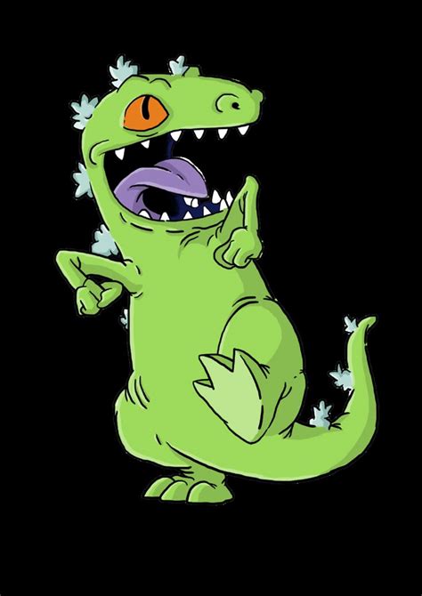 Reptar From Rugrats Taslaklar Renkler Resim