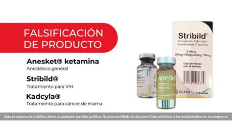 Cofepris Alerta Sobre Falsificación De Tres Medicamentos