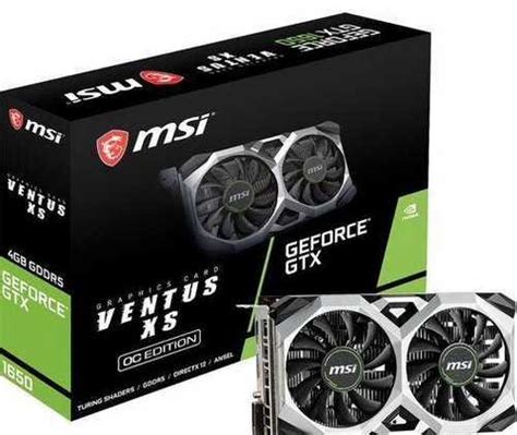 Видеокарта MSI nvidia GeForce GTX 1650 | Festima.Ru - Мониторинг объявлений