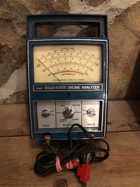 Vintage Engine Analyzer At Otto Atkinson Blog