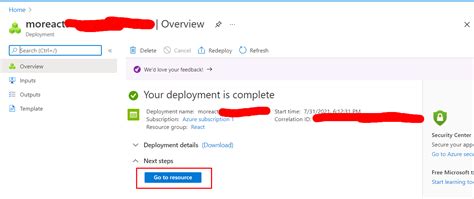 Deploy Reactjs Using Azure