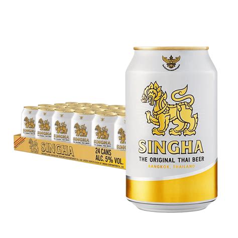 Singha 330ml Can Case of 24 - Boozy.ph Online Liquor Delivery
