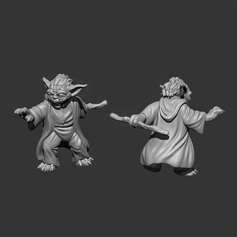 Old Master Yoda 3d Printing Model Stl