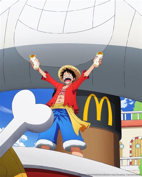 Mcdonalds Celebrates One Pieces Birthday With The Ultimate Team Up