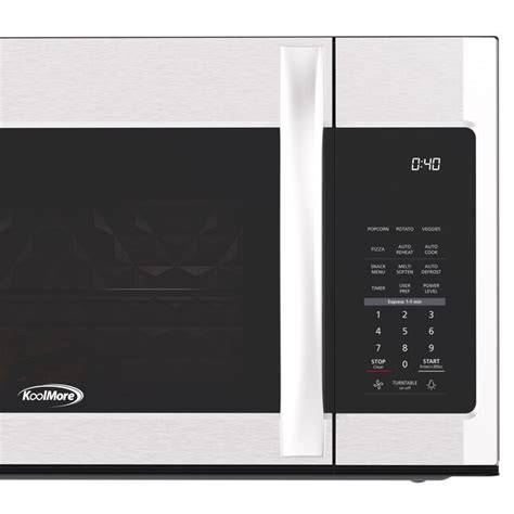 Koolmore 19 Cu Ft 1500 Watt 2992 In Over The Range Microwave With