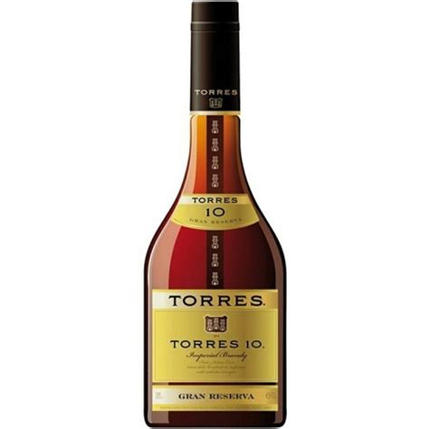 Torres 10 Gran Reserva Imperial Brandy 38% 100cl | Uhrskov Vine