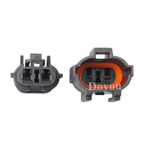Ket 2 Way Male Female Automotive Fog Lamp Connector Waterproof Plug