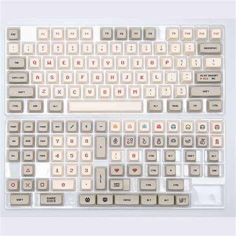 Famicom 鍵帽 Xda 配置文件熱昇華 Pbt 鍵帽 143 鍵 蝦皮購物