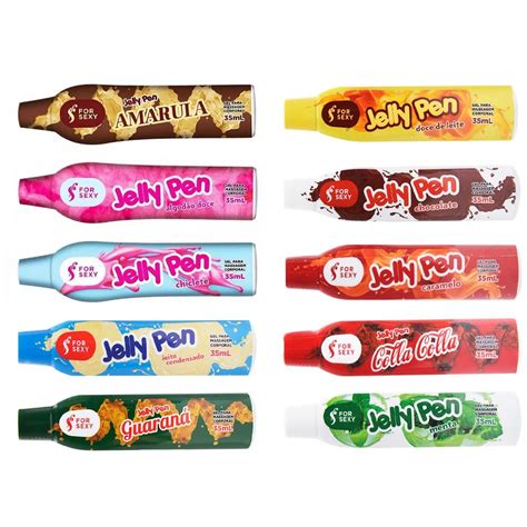 Jelly Pen Doces Caneta Comestível 35ml For Sexy