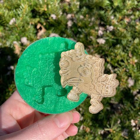 Preorder Spongebob Chicken Meme Silicone Mold Etsy Spongebob Chicken
