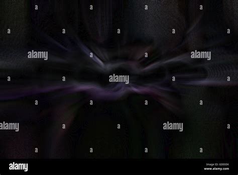 Abstract Texture Violet Curve Line Dimension On Black Background Stock