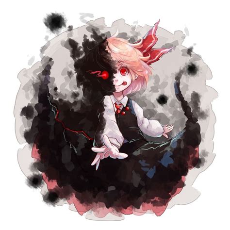 Touhou Project Rumia Artwork By Panji Kyuusu Artwork Anime Anime