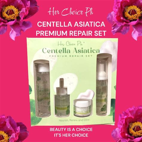 Centella Asiatica Premium Repair Set Shopee Philippines