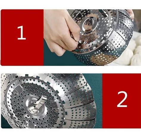 Buffet Food Warmer Steel Vegetable Steamer Basket At ₹ 80 In Surat