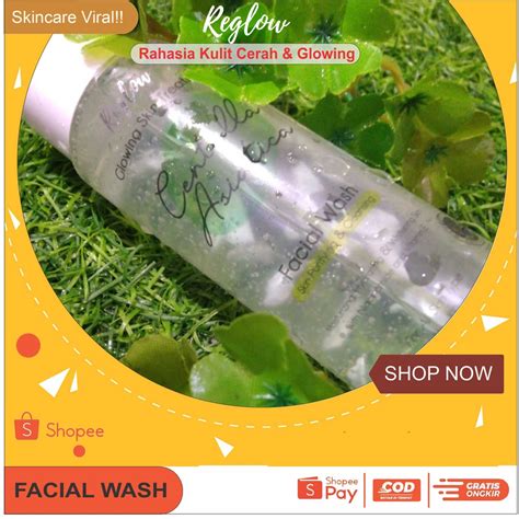 Jual [ Bisa Cod ] Reglow Glow Skin Treatment Skincare Facial Wash