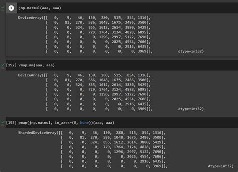 Trouble Pmapping A Vmap Defined Matrix Multiplication Google Jax Discussion GitHub