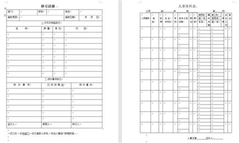75张全套企业人事行政常用表格，word表格排版，直接查找套用 模板终结者