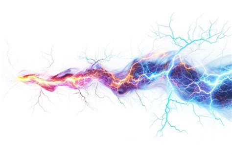 Premium Photo Electric Current Concept