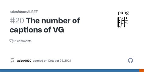 The Number Of Captions Of Vg Issue Salesforce Albef Github