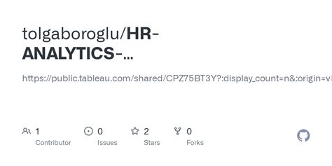 HR ANALYTICS DASHBOARD WITH TABLEAU HR DASHBOARD Twbx At Main