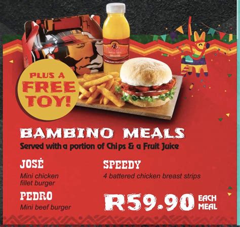 Speisekarte Von Mochachos Chicken Halal Hatfield Plaza Restaurant Pretoria