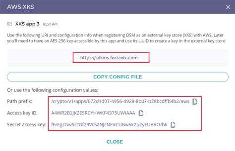 Using Fortanix Dsm With Aws External Key Store Xks Fortanix