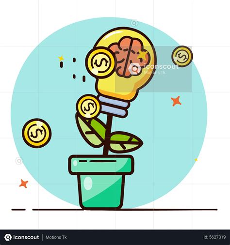 Investment Idea Animated Icon Free Download Business Animated Icons