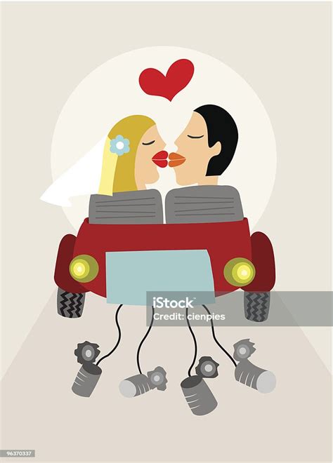 방금 결혼했나요 거리에 대한 스톡 벡터 아트 및 기타 이미지 거리 결혼식 기혼 Istock
