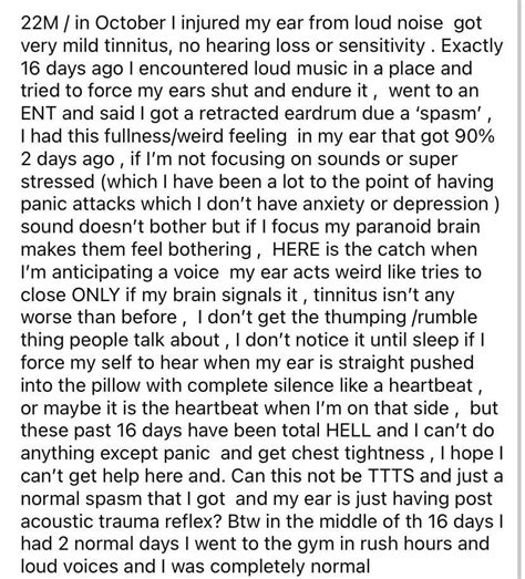 Does This Seem Like Hypera At All R Hyperacusis