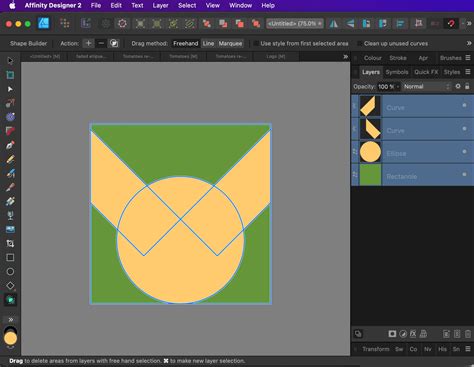 Can I Trim A Shape Without Rasterizing To Fit It Within A Canvas Doc