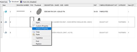 bom varies error in excel autodesk community