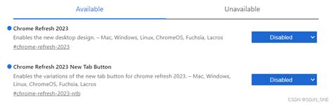 Chrome2023新版收藏栏ui改回旧版chrome 新版 修改 Csdn博客
