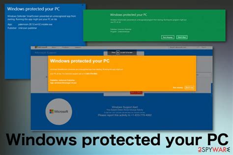 Remove Windows Protected Your Pc Free Guide Removal Instructions