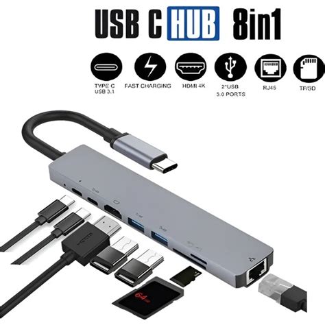 Madeg Macbook Pro Air Usb Type C Hub Dönüştürücü Çevirici Fiyatı