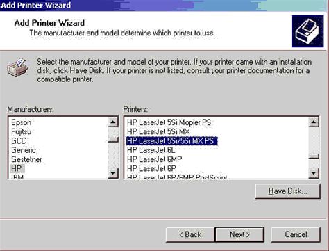 Set Up Lpr Printing For Windows 2000