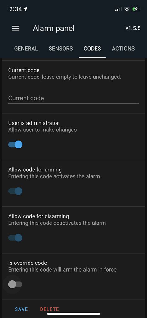 [custom Component] Alarmo Browser Managed Alarm System Custom Integrations Home Assistant