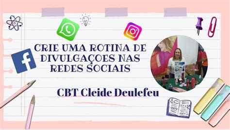 Banner Rotina De Divulgacoes Crie O Habito De Divulgar Seu Trabalho